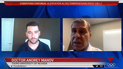 Experts in Las Vegas recommend outdoor workers take preventative ...